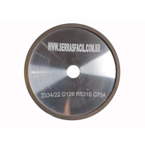 Rebolo Diam. 4A2 6mm x 2mm Prato